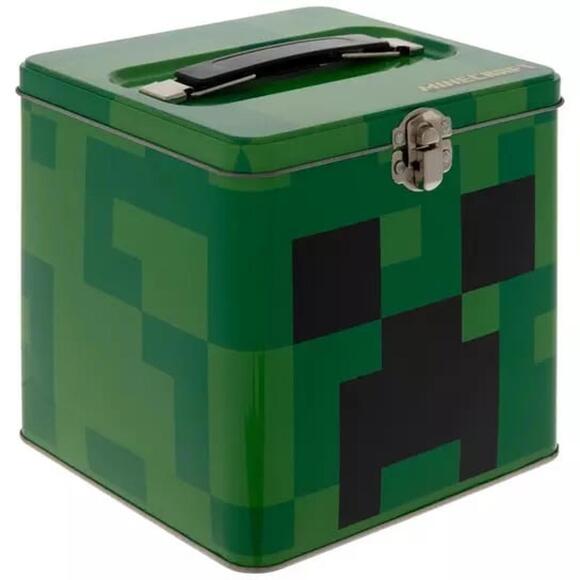 Minecraft | Other | Minecraft Creeper Metal Lunch Box Brand New | Poshmark